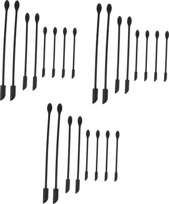 Cabilock 24stücke Teiliges Silikon-make-up-spatel Flexible Spatel Für Kosmetik Und Küche Für Gläser Und Flaschen Lebensmittelecht Verschiedenen Lang