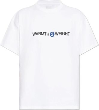 Roa Roa, Homme, Tops, Blanc, Taille: S Logo T-Shirt