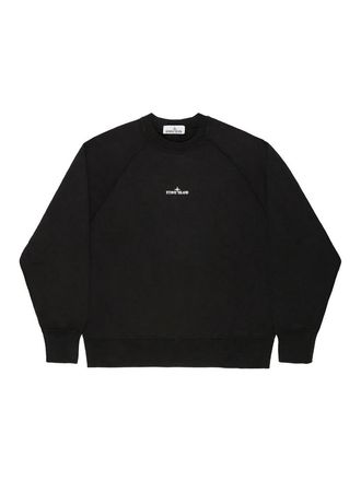 Stone Island Pull Col Rond - Noir