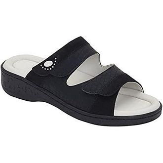 Scholl Femme Marinella Sandale, Noir, 41 EU Large