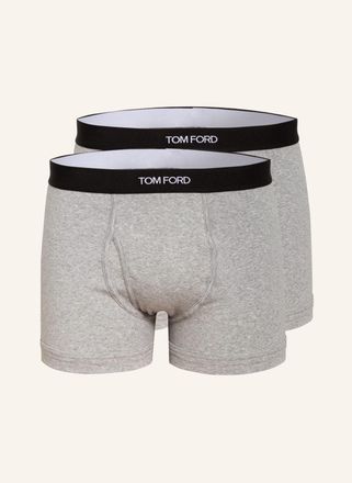 Tom Ford 2er-Pack Boxershorts grau