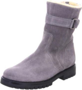 Gabor Damen Stiefeletten in Unifarben - - Shoes - Damen - Grau - 38 EU