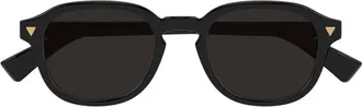 Bottega Veneta Bv1364S Sonnenbrille - - Accessories - unisex - Schwarzk - 49 MM