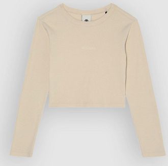 Element Lowcase Crop Strickpullover oat milk