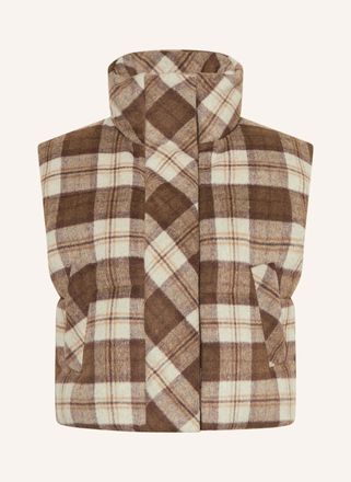 Mrs & Hugs Mrs & Hugs Steppweste braun