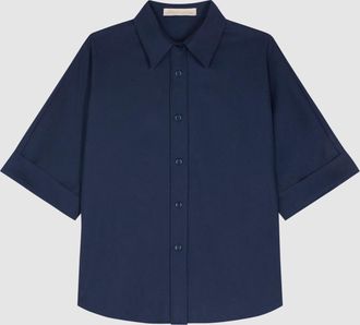 Vanessa Bruno Chemise Bobby Marine