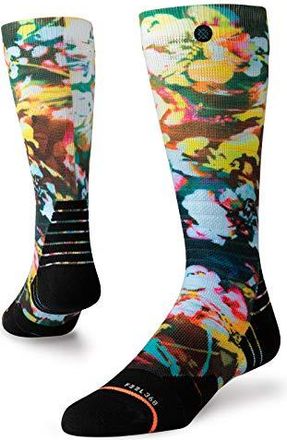 Stance Hippie Mosh Aisselle Neige Neige Chaussettes en Vert - Vert, M