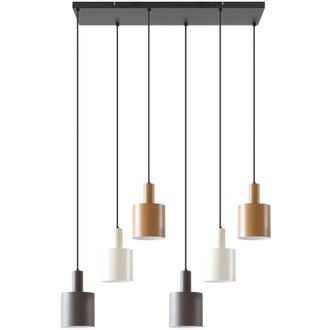 Lindby Lindby - Suspension &agrave; intensit&eacute; variable Ovelia en m&eacute;tal pour cuisine