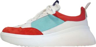 Högl Högl Damen Rainbow Sneaker, Weiss/Multi, 40 EU Weit