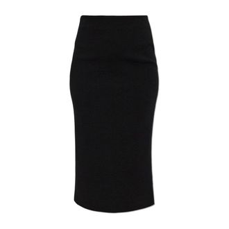 Max Mara Lesena Wollrock - - Skirts - Damen - Schwarzk - XS