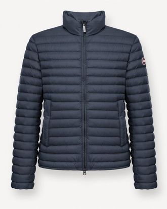 Colmar Steppjacke mit Daunenf&uuml;llung und Label-Aufn&auml;hern in
