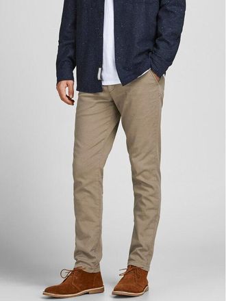 Jack & Jones Jack & Jones Stoffhose Marco Dave 12174307 Beige Slim Fit