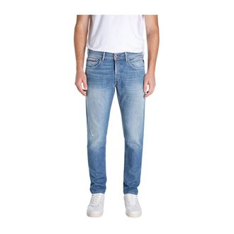 Replay Slim Bright Indigo Denim Jeans - - Jeans - Herren - Blau - W32