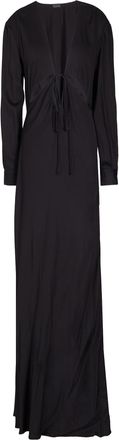 8 by YOOX CUT-OUT MAXI DRESS