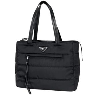 Prada Pre-owned Nylon sacs-prada - Femme - Pre-owned - Noir - Taille: ONE Size