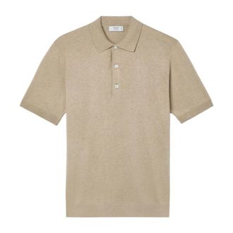 Ferrante Homme, Tops, Beige, Taille: L Polo Rouge Royal