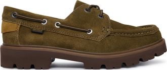 Clarks Halbschuhe Clarks Cleyhill Boat 26327952 Gr&uuml;n