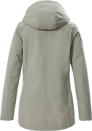 G.I.G.A. DX by killtec Softshelljacke GS 96 WMN SFTSHLL JCKT Wasserabweisende Softshelljacke mit abnehmbarer Kapuze
