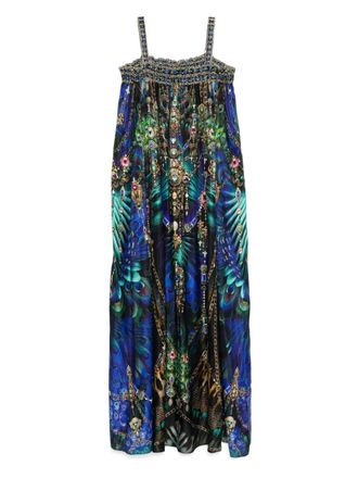 Camilla robe Dominican - Noir