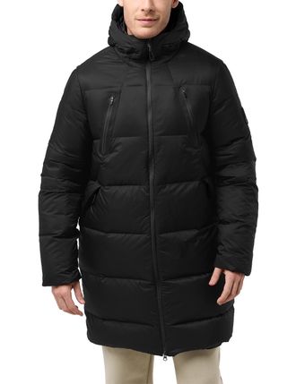 Jack Wolfskin WANDERMOOD DOWN PARKA M granite black, L
