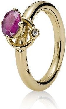 Pandora Pandora or jaune 585/1000 (14 cts) FINERING