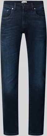 Pierre Cardin Straight Fit Jeans aus elastischem Baumwoll-Mix Modell Lyon