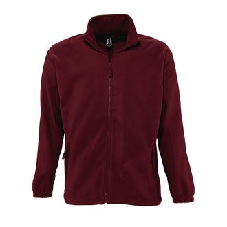 SOLS Veste polaire NORTH - Homme (Bordeaux)