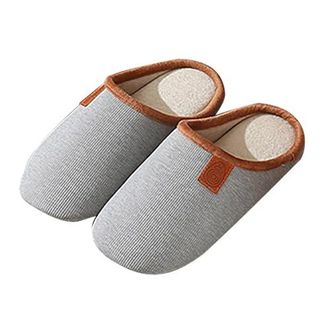 Generic Pantoufles dhiver chaudes et confortables en forme de nuage avec doublure en mousse &agrave; m&eacute;moire de forme - Pantoufles en feutre pour une utilisation en 