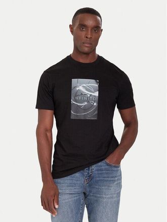 A|X Armani Exchange T-Shirt XM001470 AF10362 UC001 Schwarz Regular Fit