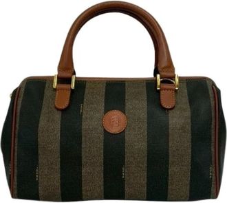 Fendi Sac &agrave; main en plastique Pre-owned - Femme - Pre-owned - Brun - Taille: ONE Size