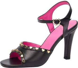 Love Moschino Femme Ja1639ag0iia000 SAN.LOD. QUADRA105 VIT. Art Garda, Noir, 37 EU
