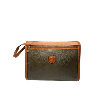 Celine Pochette en cuir Pre-owned - Femme - Pre-owned - Vert - Taille: ONE Size