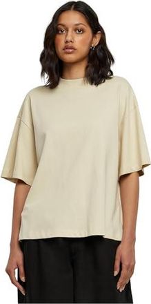 Urban Classics Femme Ladies Organic Heavy Slit Tee T-Shirt, Sable, M EU