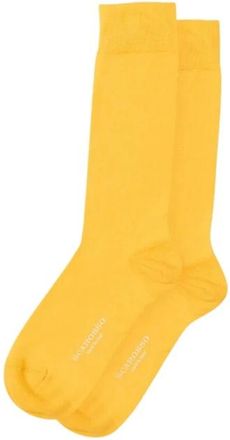 Scarosso Homme, Sous-v&ecirc;tements, Jaune, Taille: ONE Size Chaussettes en coton