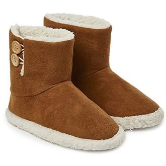 Dunlop Dunlop Chausson Hommes, Bottines Fourrées Hiver, Chaussons Bottes Homme Intérieur Extérieur, Pantoufles Chaudes Semelles Antidérapantes Mémoire de For