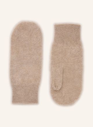 Reiss Reiss Cashmere-F&auml;ustlinge Willow beige