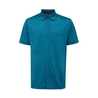 Canali Herren, Shirts, Blau, LGr&ouml;&szlig;e