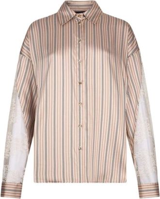 Liu Jo Femme, Blouses et Chemises, Multicolore, Taille: 36 FR Chemise