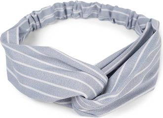 styleBREAKER Haarschmuck Haarband mit Streifen Muster und Twist Knoten