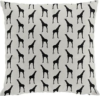 Arvidssons Textil Giraff Schwarz Kissenbezug 47x47 cm