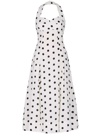 Nicholas robe mi-longue Seraphina - Blanc
