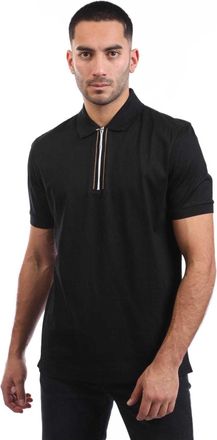 HUGO BOSS H-Paras 65 Poloshirt f&uuml;r Herren (Schwarz)