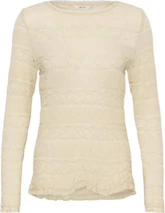 Cream Damen, Blusen & Hemden, Beige, SGr&ouml;&szlig;e