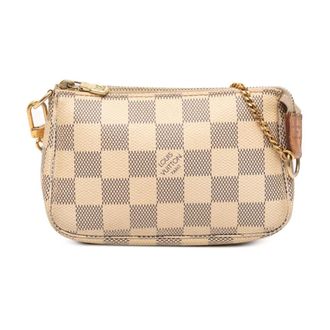 Louis Vuitton Sac Mini &agrave; poign&eacute;e sup&eacute;rieure Pre-owned - Femme - Pre-owned - Blanc - Taille: ONE Size