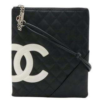 Chanel Sac bandouli&egrave;re Vintage Pre-owned - Femme - Pre-owned - Noir - Taille: ONE Size