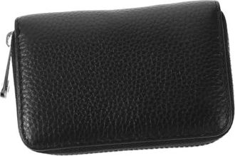 Yardwe Portefeuille Femme Petit Porte-cartes Compact avec Fermeture Éclair Organisateur de Cartes Léger et Pratique pour Voyage et Quotidien