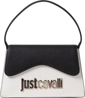 Just Cavalli Femme, Sacs, Blanc, Taille: ONE Size TwoTone TopHandle Bag