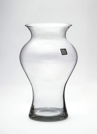 Maison Zoe Mundgeblasene und Handgefertigte Glasvase Flora - 30cm hoch - Blumenvase - Deko & Hochzeit