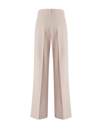 Pinko Womens Trousers Paula Fluido Dove Grey Outer: Polyester