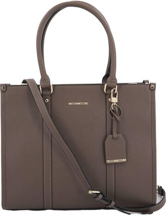 Geox Damen D Ameris M Bag, Dk Taupe, Einheitsgröße EU